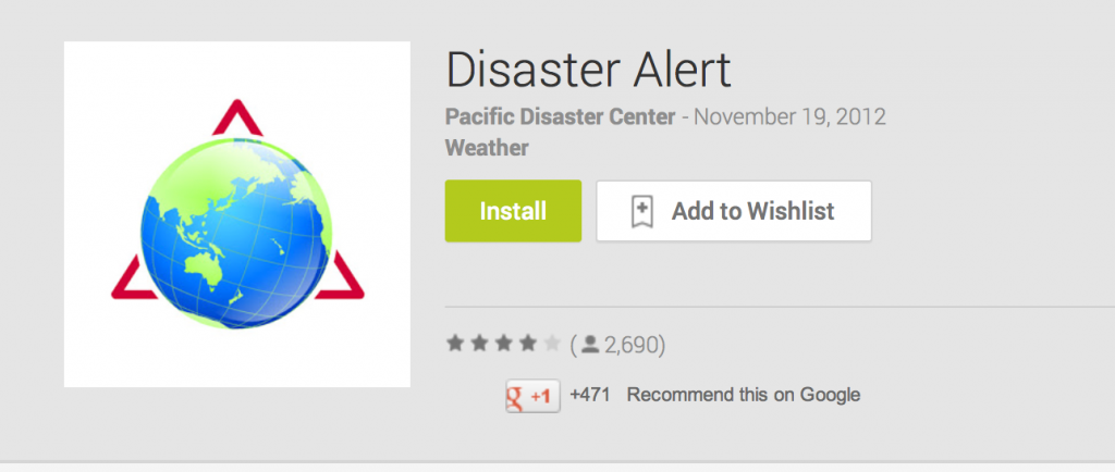 An ‘App’ for everything; But can Apps for Disaster save lives? | リスク対策 ...